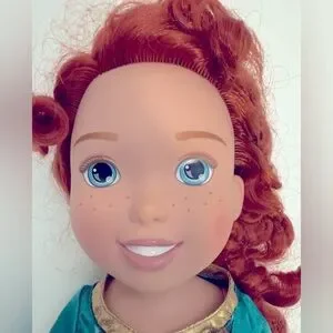 Disney | Toys | Disney Merida Doll With Teal And Gold Dress | Poshmark